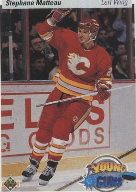 1990-91 Upper Deck - Young Guns Stephane Matteau #535 (RC) for sale ...