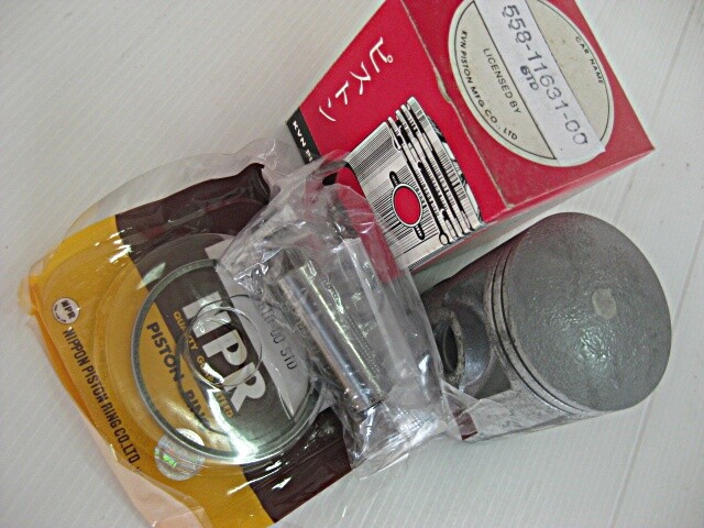 Fit YAMAHA DT100 MX100 PISTON WITH RING SET STANDARD SIZE [mi4789] | eBay