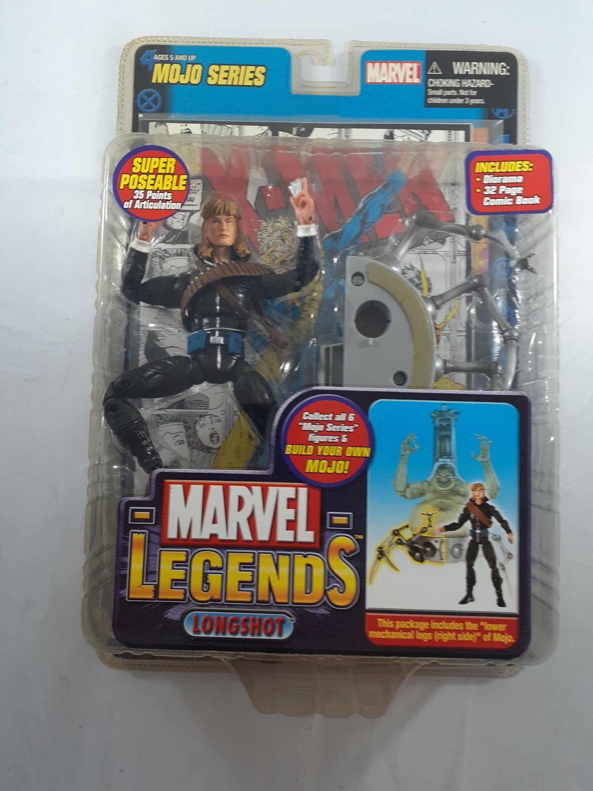 Marvel Legends Longshot Toy Biz X-men Mojo Series | eBay