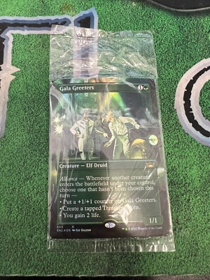 MTG SEALED Gala Greeters 450 Box Topper Holofoil Streets of New Capenna ...