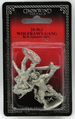 Ral Partha 20-563 Wolfram's Gang (Shadowrun) Troll Male & Female Street ...