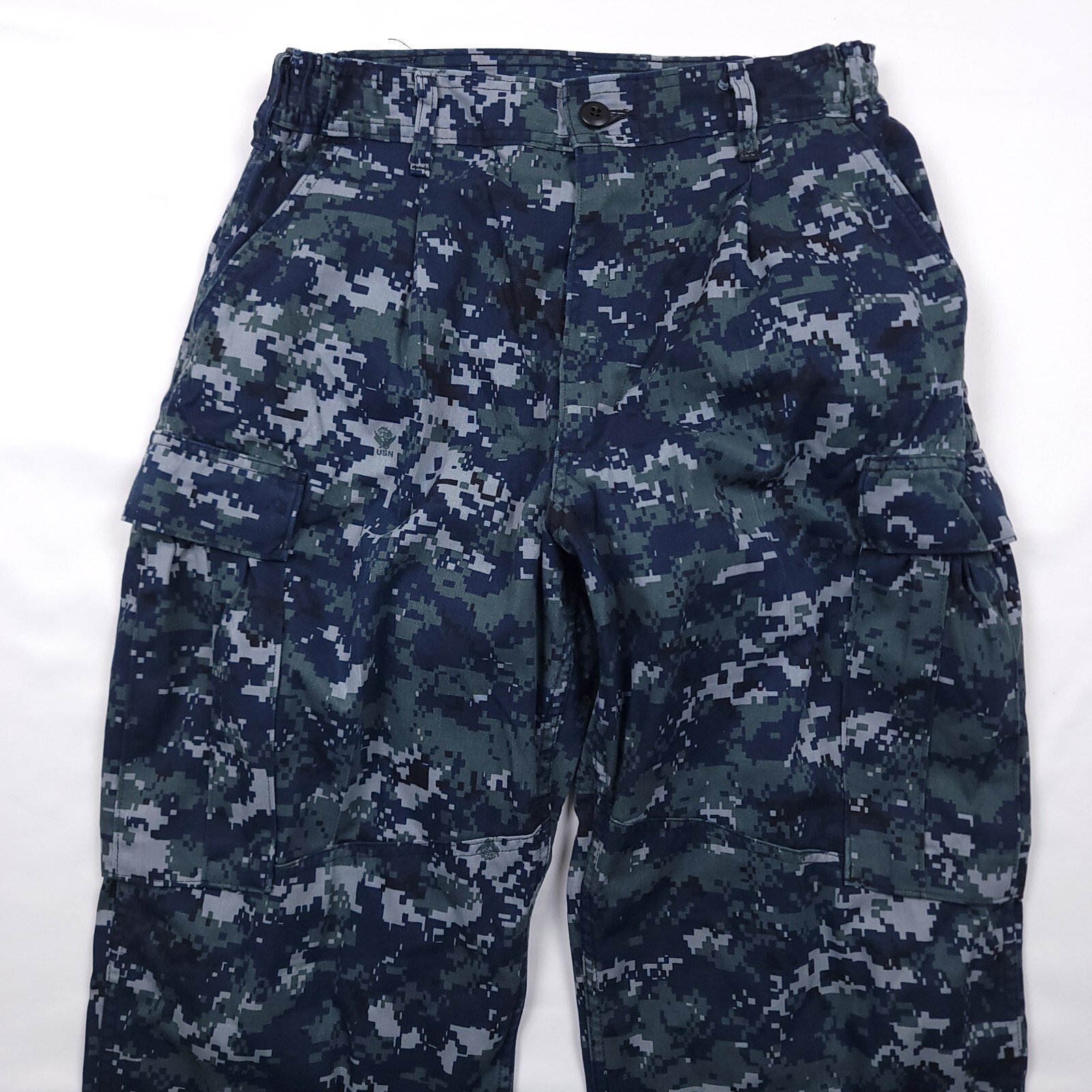 US NAVY Digital Camo Cargo Pants Working Trousers 33 … - Gem