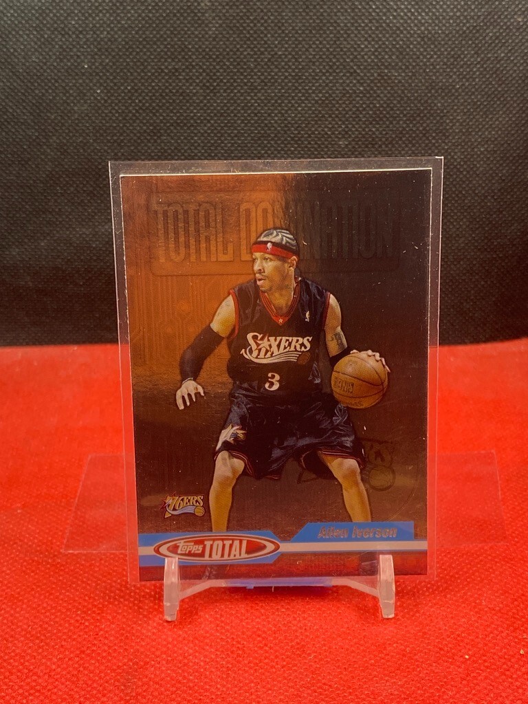 2004-05 Topps Total Insert Total Domination #TD-2 Allen Iverson 76ers ...