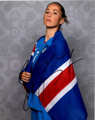 Iceland Sara Bjork Gunnarsdottir Autographed Signed 8x10 Photo COA #2 ...