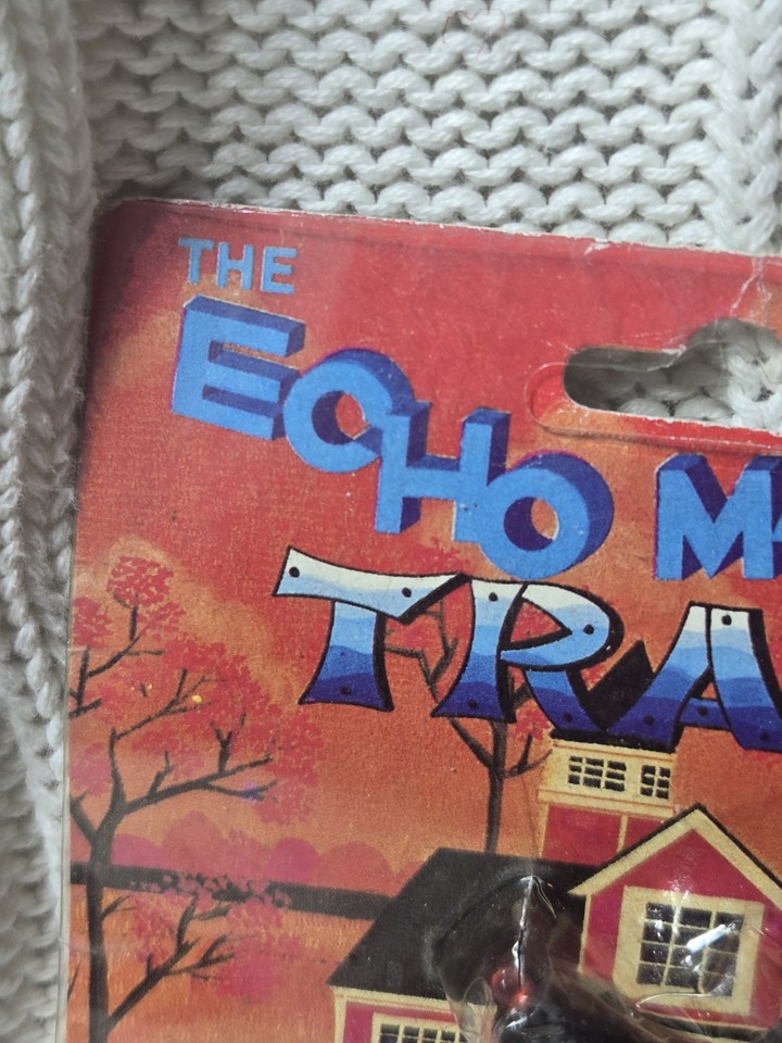 VINTAGE The Echo Magic Train Keychain Locomotive Engine Railroad Lights ...