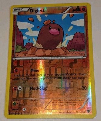 Diglett 58/146 Pokemon XY Reverse Holo | eBay