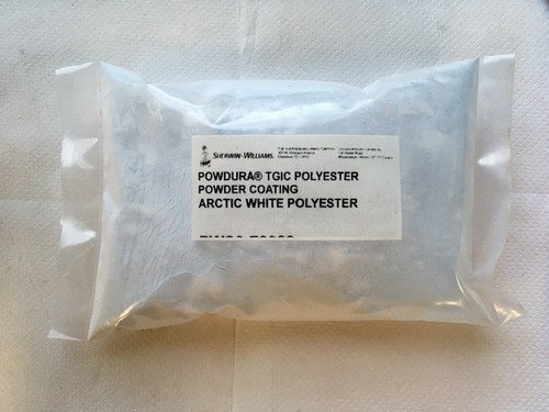 Arctic White powder coat Sherwin Williams Powdura TGIC | eBay