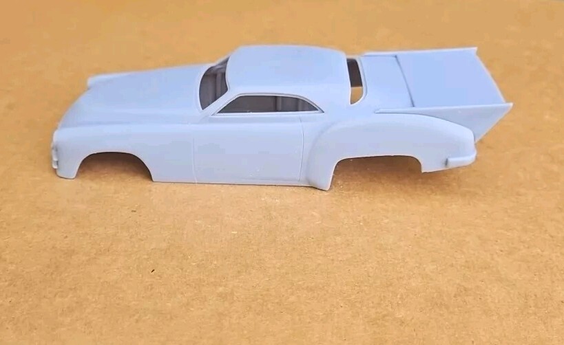 ABS-LIKE RESIN 3D PRINTED 1/25 1950 CHEVY PRO MOD WITH WING | eBay