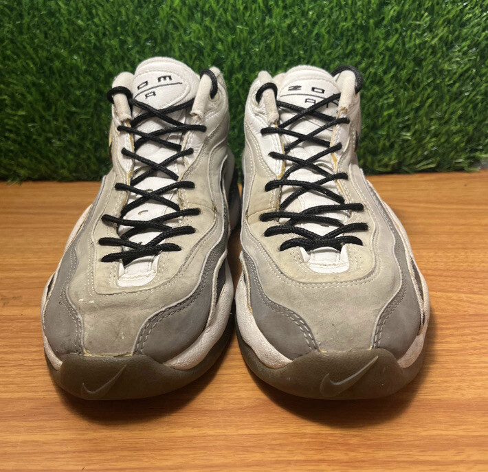 Nike Air Zoom Flight 96 Black Metallic Silver Vintage… - Gem