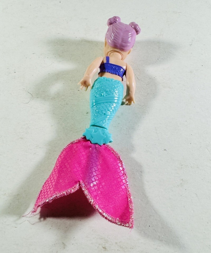 Barbie DREAMTOPIA MERMAID Kelly Chelsea Toddler Doll Pink Hair Pink ...