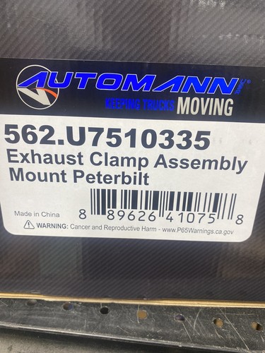 Exhaust Clamp Assembly For Peterbilt 562.U7510335 for sale online | eBay