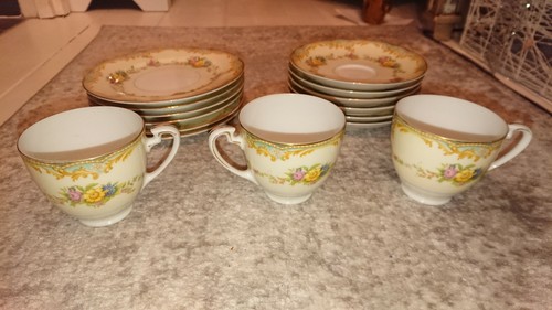 Beautiful Vintage 15 Piece Part Noritake Floral China Tea Set 1908 ...
