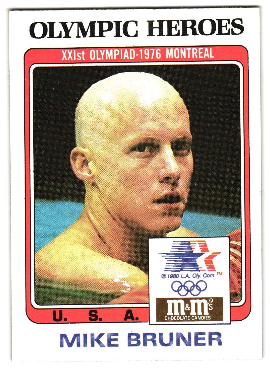Mike Bruner 1983 M&M Co. 1980 Olympic Trading Card #4 | eBay