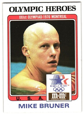Mike Bruner 1983 M&M Co. 1980 Olympic Trading Card #4 | eBay