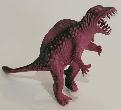 Spinosaurus Dinosaur Toy Figure VTG Plastic Made In Hong Kong 4" H ...