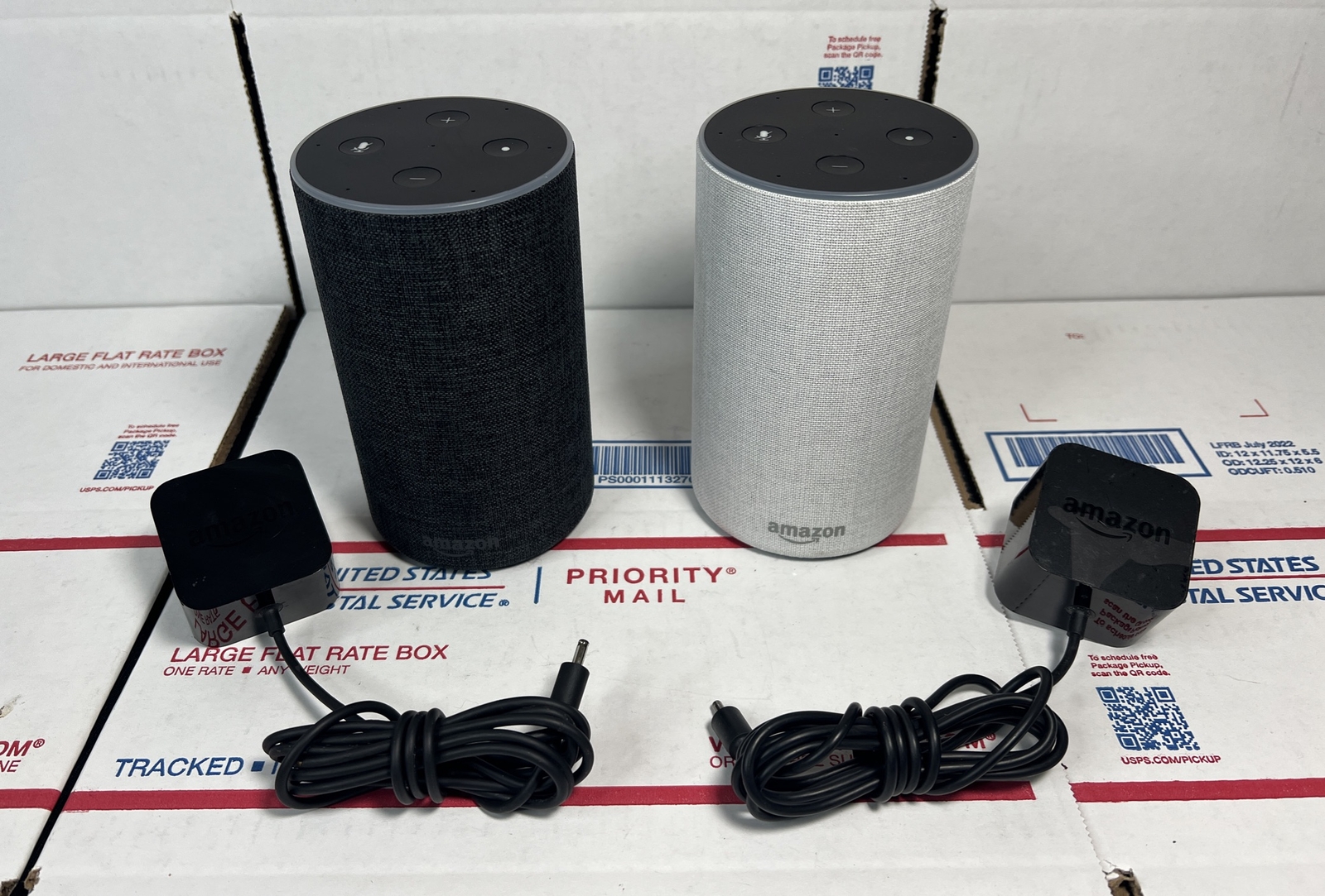 2X Amazon Echo (2nd Generation) Alexa Smart Assistant -SAME DAY SHIP ...