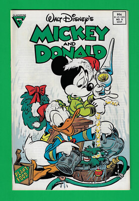 WALT DISNEY's MICKEY AND DONALD #9 NM/NM+ POSTMAN'S PUZZLE 1989 NEW UN ...