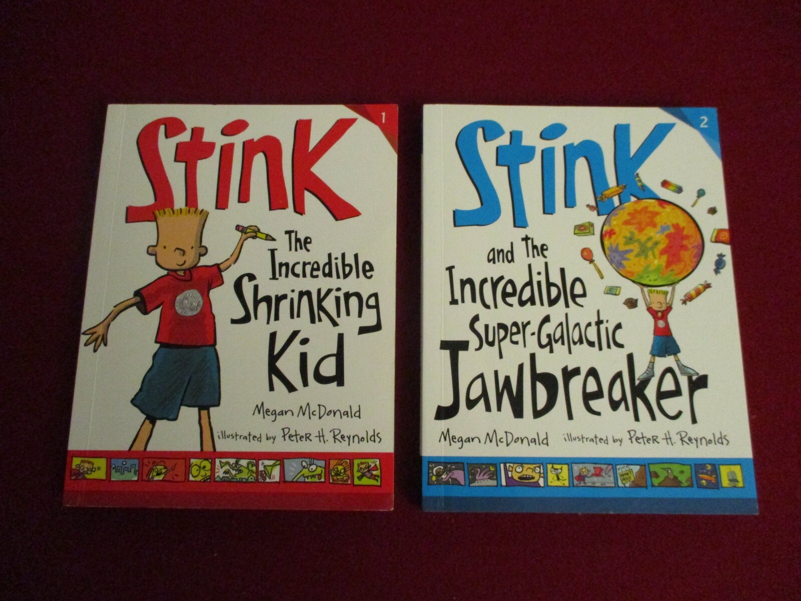 Lot of 8 STINK Series Books by Megan McDonald 1,2,3,4,5,6,7,8 | eBay