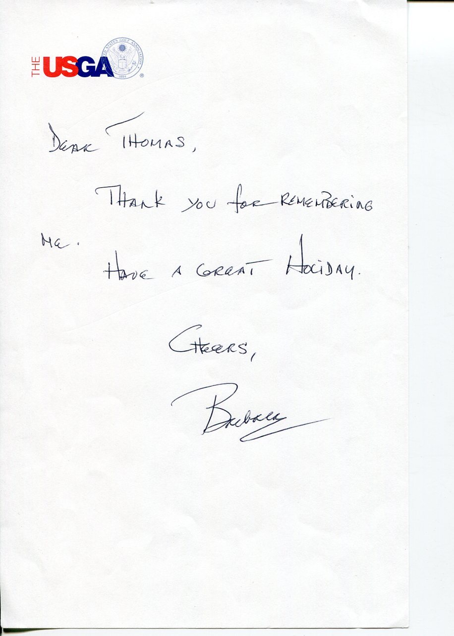 Barbara Romack LPGA Golf 1954 U.S. Women's Amateur Champ Signed ...