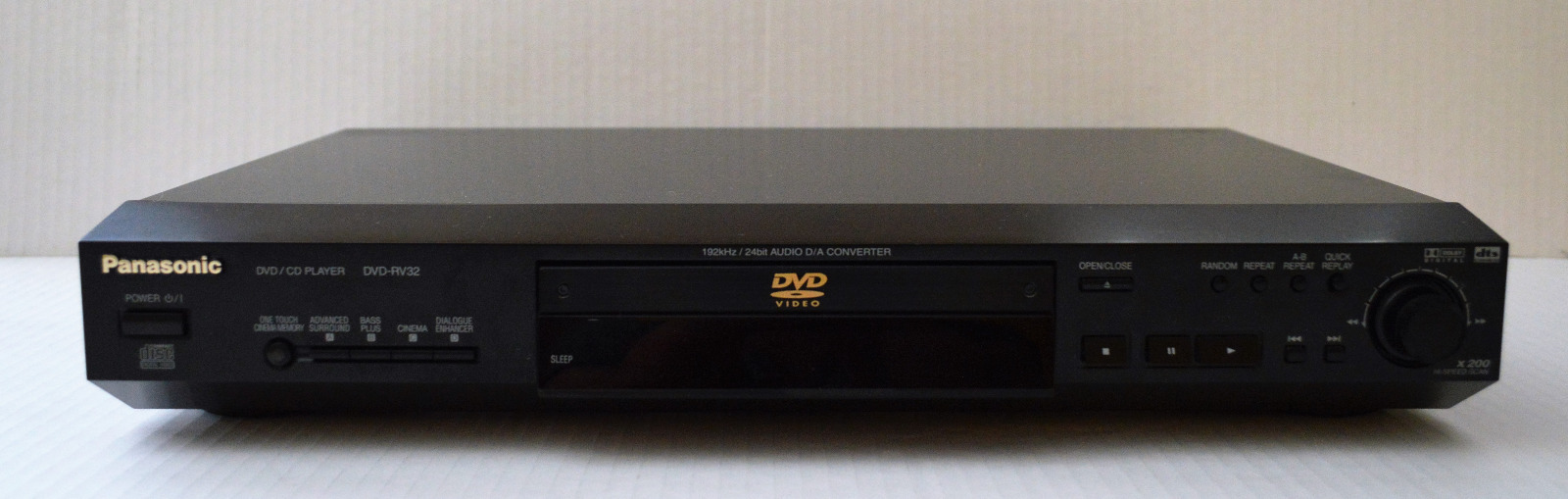 Panasonic DVD-RV32 DVD Player | eBay