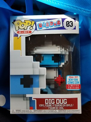 NYCC 2017 FUNKO POP! GAMES: DIG DUG 8-BIT - 1980's CLASSIC ARCADE | eBay