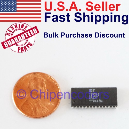 1/5Pcs IDT 71V256SA12Y CMOS Fast SRAM 256K (32K x 8-Bit) Static RAM 3 ...