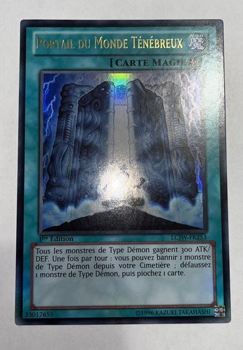 Yu-Gi-Oh - PORTAIL DU MONDE TÉNÉBREUX - LCJW-FR253 - Ultra - NM E | eBay