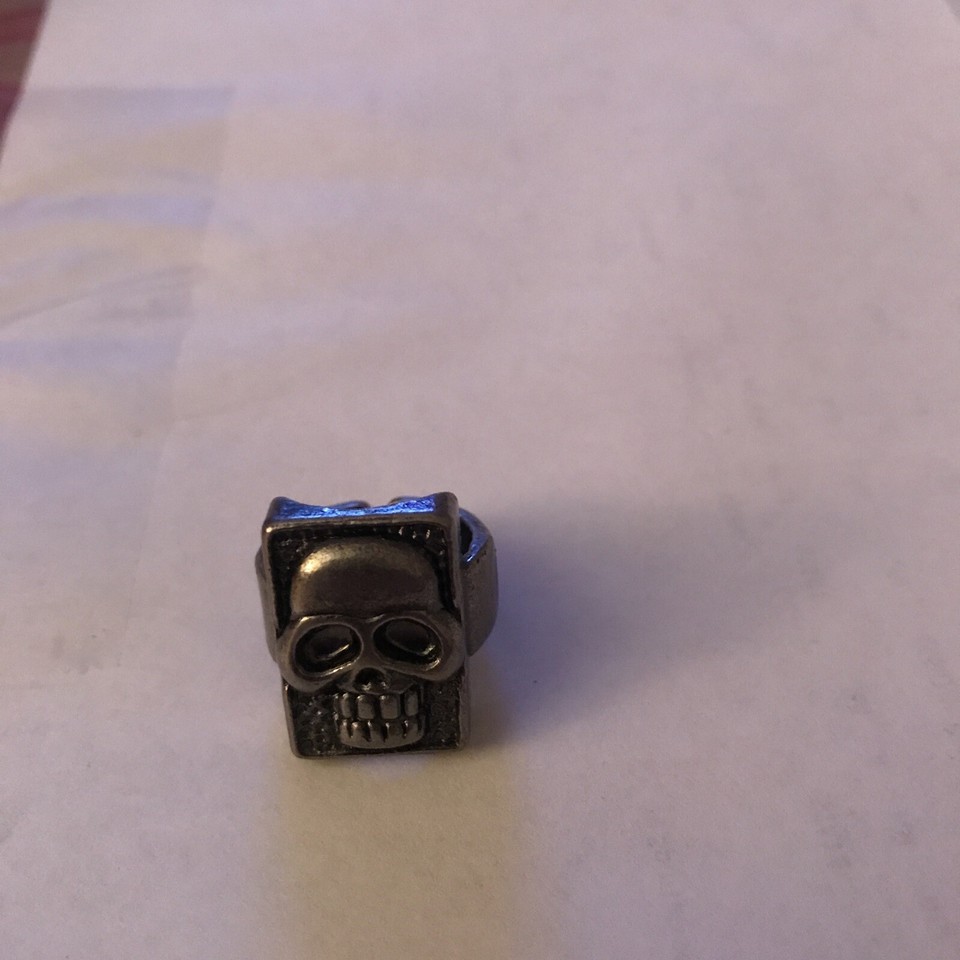 The Phantom Skull Ring ( Evil ) 1996 Metal Adjustable ring Promo Ring ...
