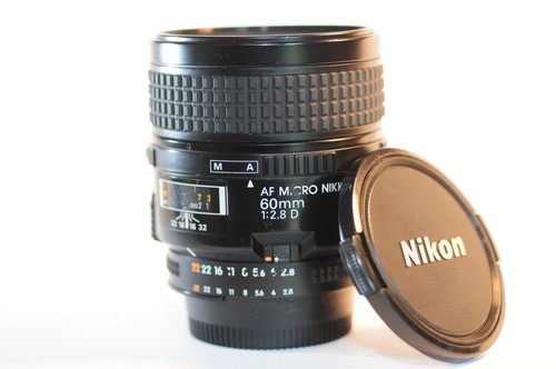 Nikon AF D Micro Nikkor 60mm f/2.8 MACRO PRIME FX lens for FM2 D750 DF ...