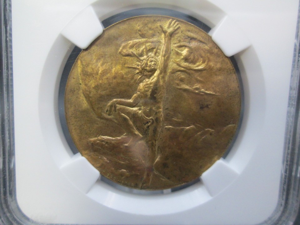 1901 Pan American Exposition NY HK Official Medal Coin NGC MS 63 | eBay