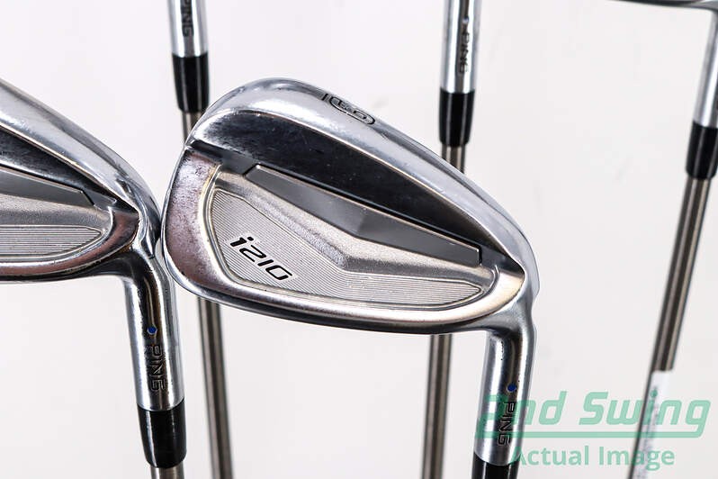 Ping i210 Iron Set 5-9 Iron Graphite Stiff Right Blue Dot +1/2" | eBay