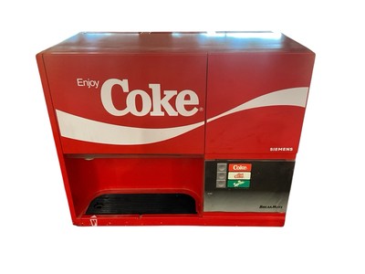 Original Vintage Coke Coca-Cola Breakmate Siemens Soda Machine GA-3000 ...