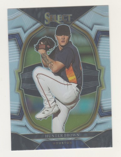 2023 Panini Select CONCOURSE SILVER PRIZM REFRACTOR #98 HUNTER BROWN RC Rookie | eBay