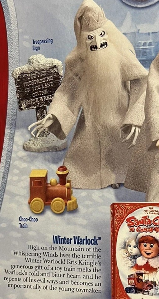 SANTA CLAUSE IS COMING TO TOWN 2004 MEMORY LANE WINTER/WINTER WARLOCK FIGURE LOT | eBay