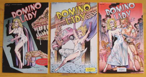 Domino Lady #s 1-3 Fantagrahics Underground Comic 3 Book Lot about VF ...