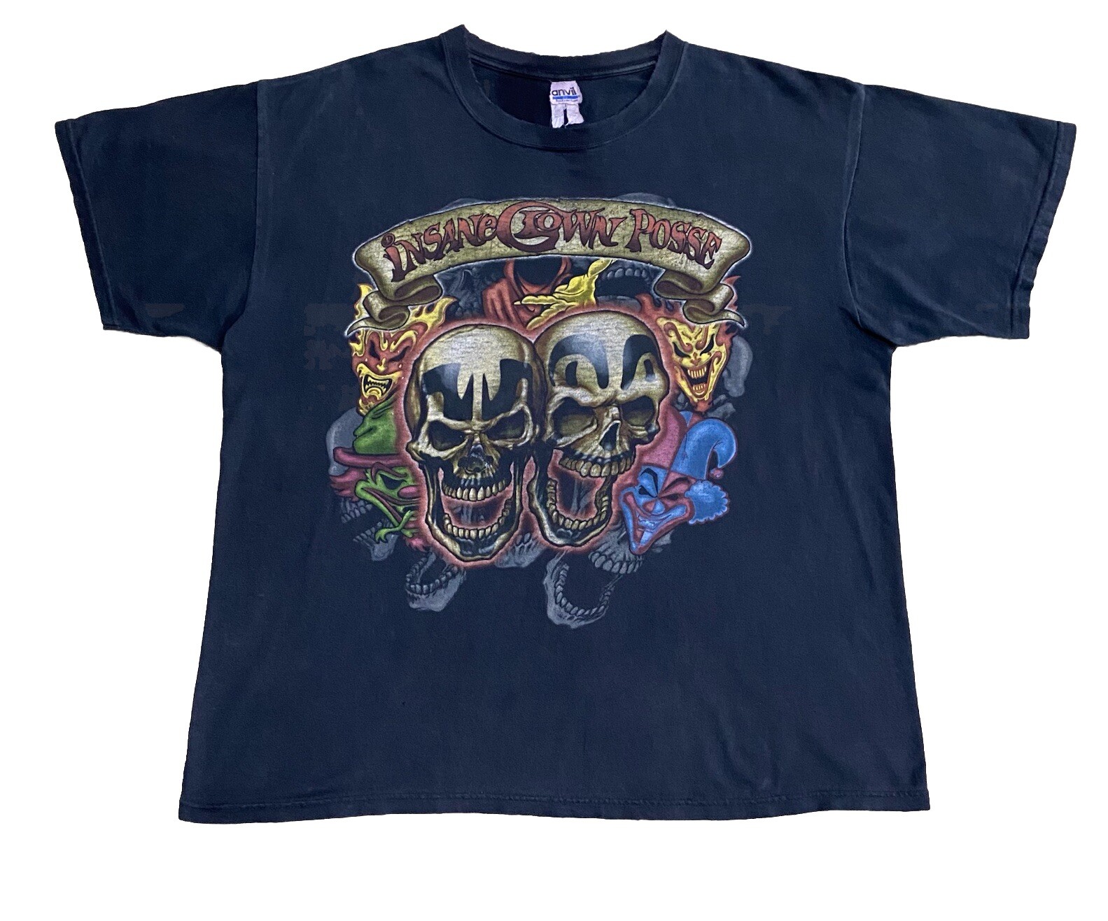 Rare Vintage 2000 ICP Insane Clown Posse Retro Mens T… - Gem