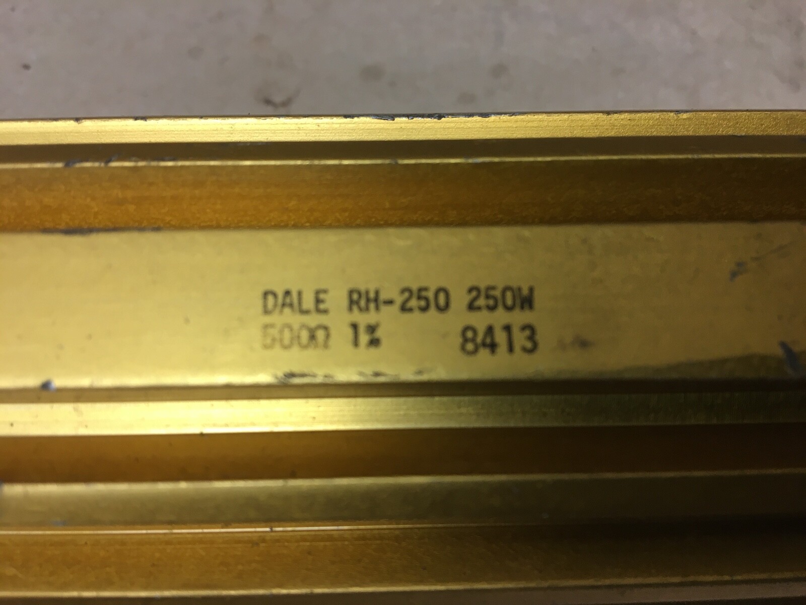 DALE RH-250 RESISTOR 500 OHM 250 WATT | eBay