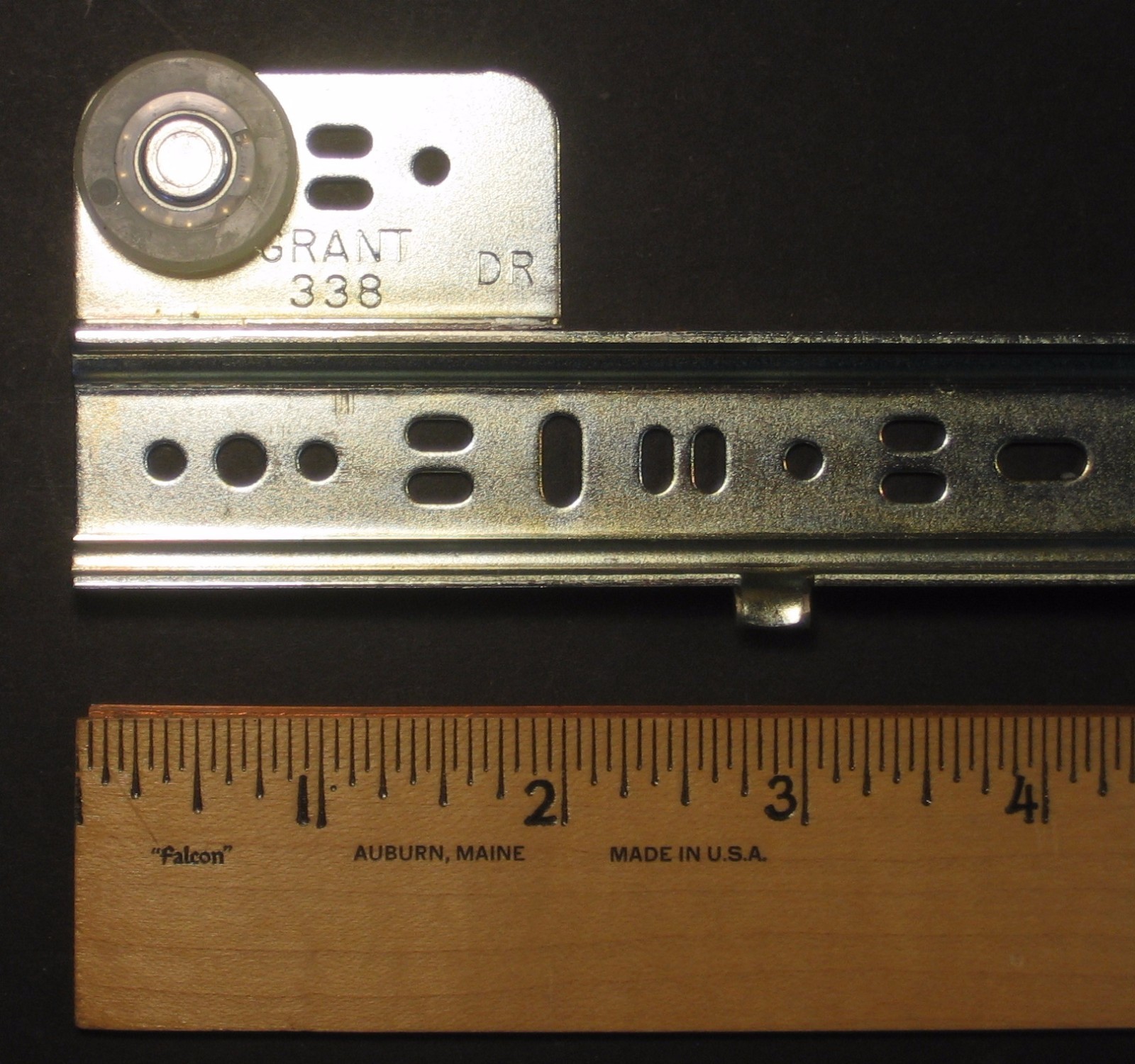 GRANT #338-24"-DR REPLACEMENT RIGHT-HAND DRAWER SLIDE MEMBER ONLY, WITH ...