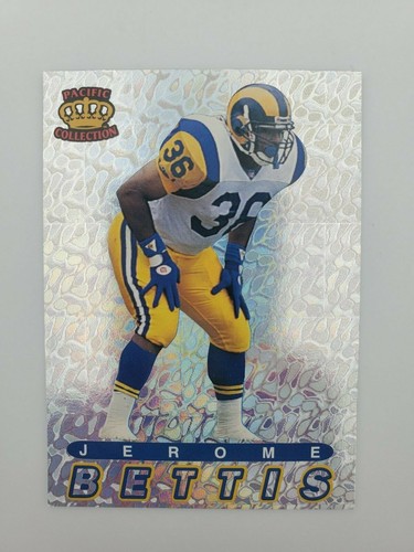 1994 Pacific Collection Football Jerome Bettis Rams Card #8 | eBay