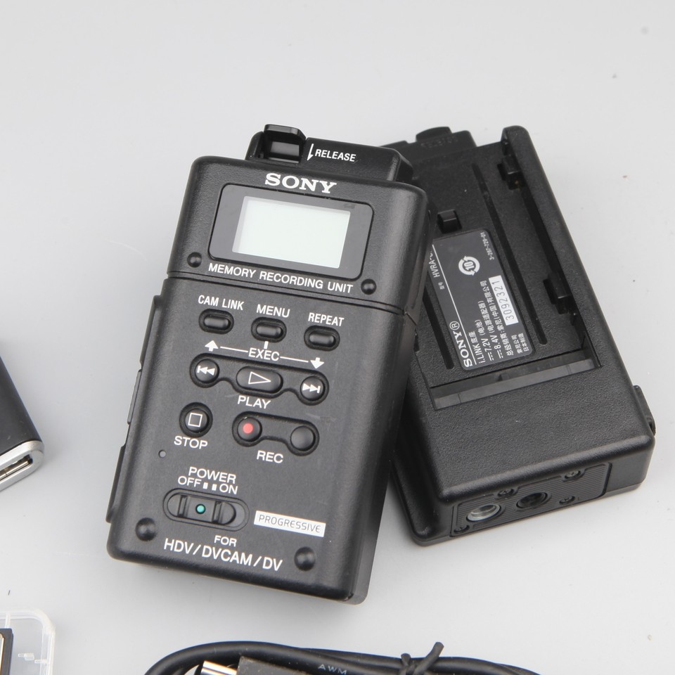 **USED**SONY HVR-MRC1 MRC1K Memory Recording Unit + HVRA-CR1 eBay ...