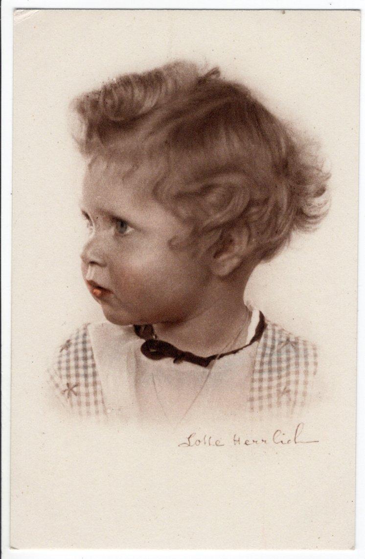 AK Kinderköpfe , Lotte Herrlich alte Künstlerkarte | eBay