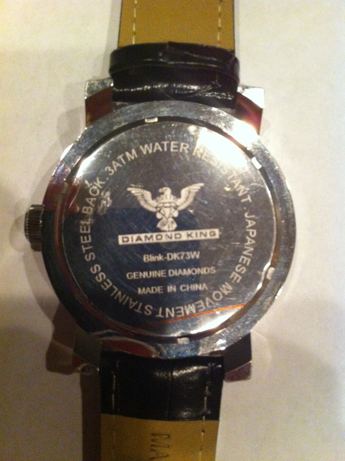 Diamond King Watch with 6 Diamonds - Cross Face (New) | eBay