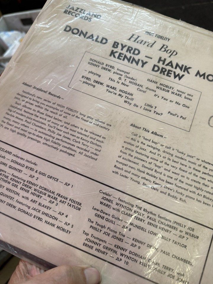 DONALD BYRD/HANK MOBLEY/KENNY DREW - HARD BOP - RARE, MICROGROOVE ...