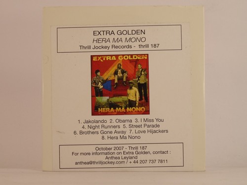 EXTRA GOLDEN HERA MA MONO (585) 8 Track Promo CD Album also Picture ...