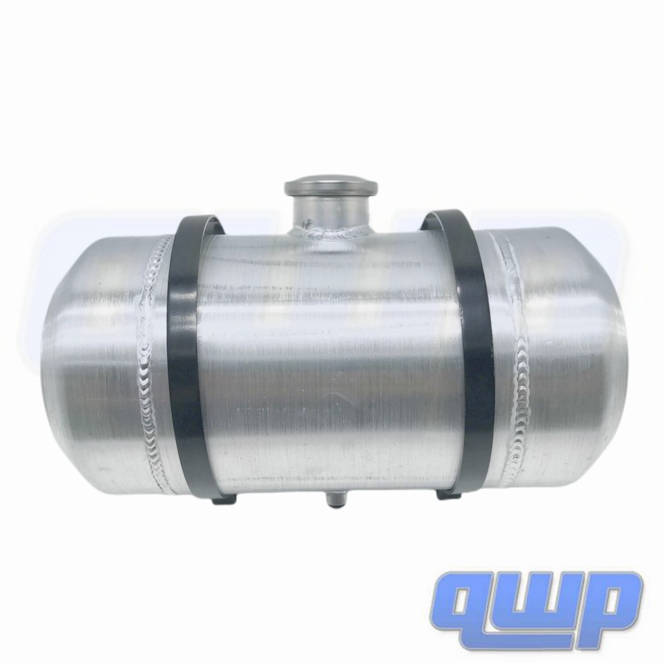 Gas Tank Fuel Tank With Baffle 8x16 3.25 Gallon 1/4 NPT Aluminum Spun ...