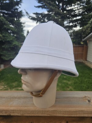 NEW Pith Helmet British Foreign Service 1871-1901 White Other Ranks | eBay
