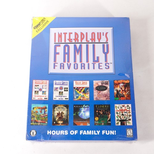 Interplay's Family Favorites 10 Classic PC Games NEW Sealed NIB ...