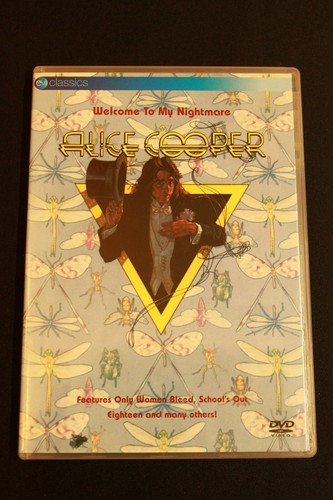 WELCOME TO MY NIGHTMARE - Alice Cooper (DVD 1975) | eBay