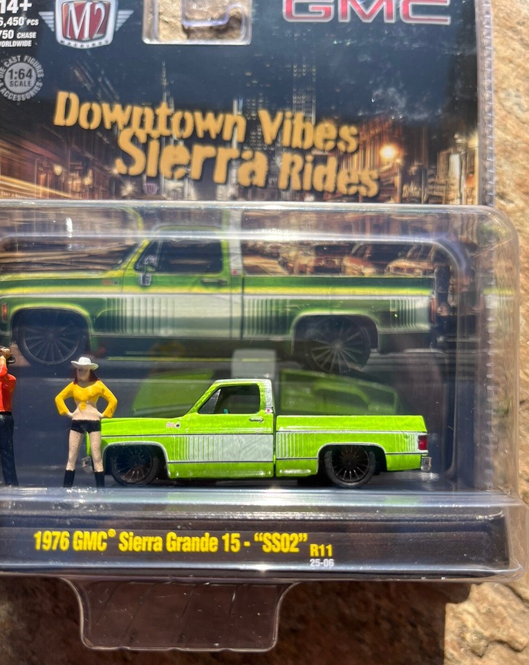 M2 Machines 1976 GMC Sierra Grande 15 SS02 Diorama Downtown Vibes ...