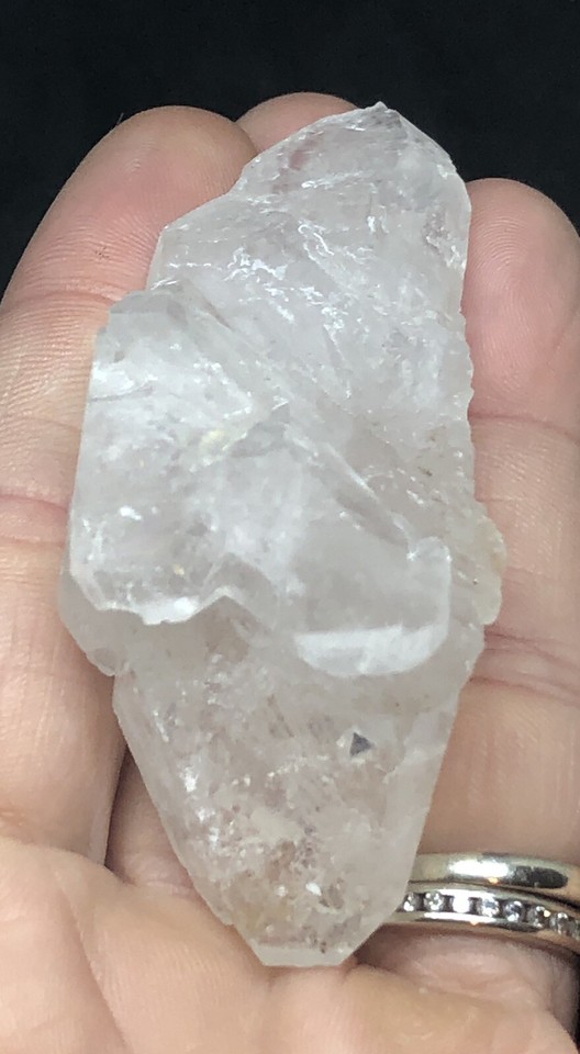 Double Terminated Self-Healed Quartz Crystal, 50 g, Reiki, Chakra ...